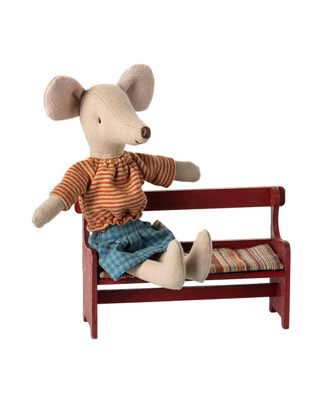 mouse bench in red – Little