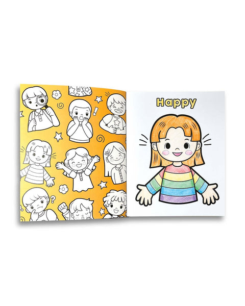 color-in' book - my first feelings – Little
