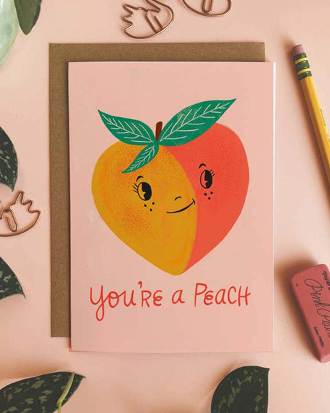 you're a peach greeting card – Little