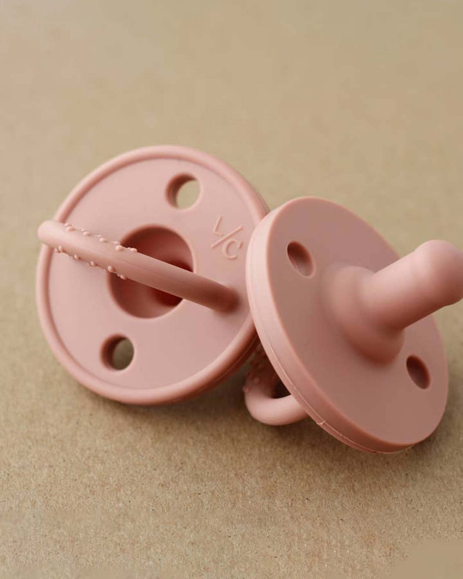 silicone pacifier in rose – Little