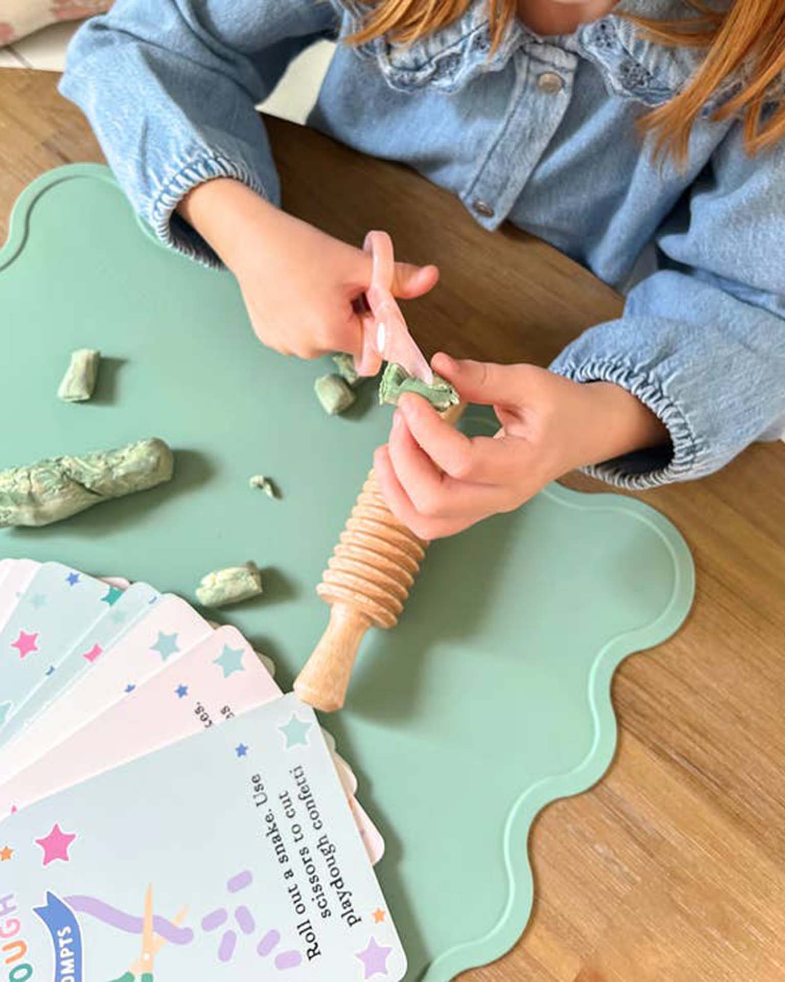 playdough prompt cards – Little