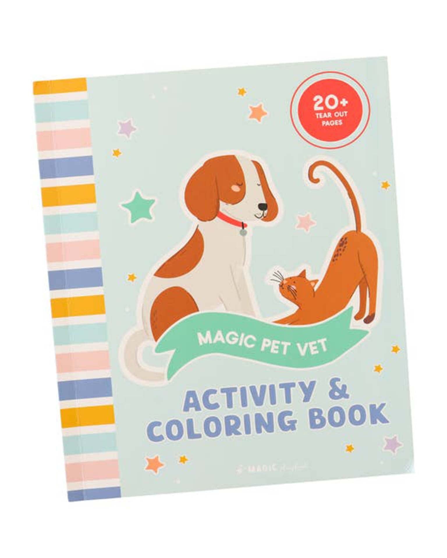 vet themed activity book – Little