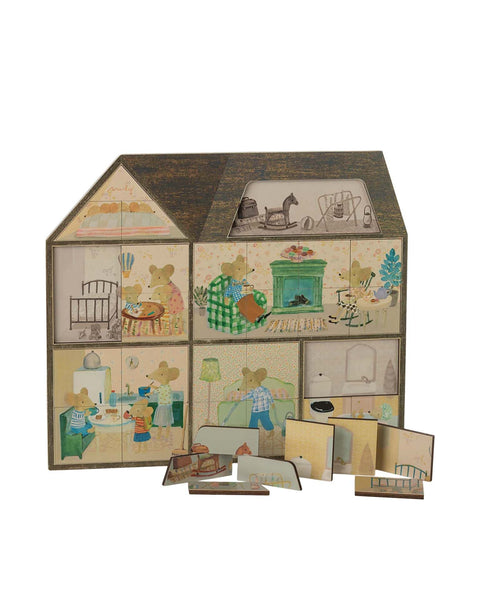 maileg mouse hole farmhouse puzzle play at Little