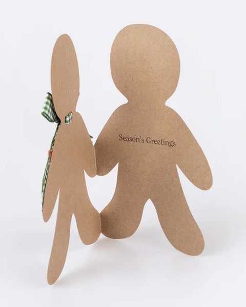 meri meri gingerbread man card party at Little