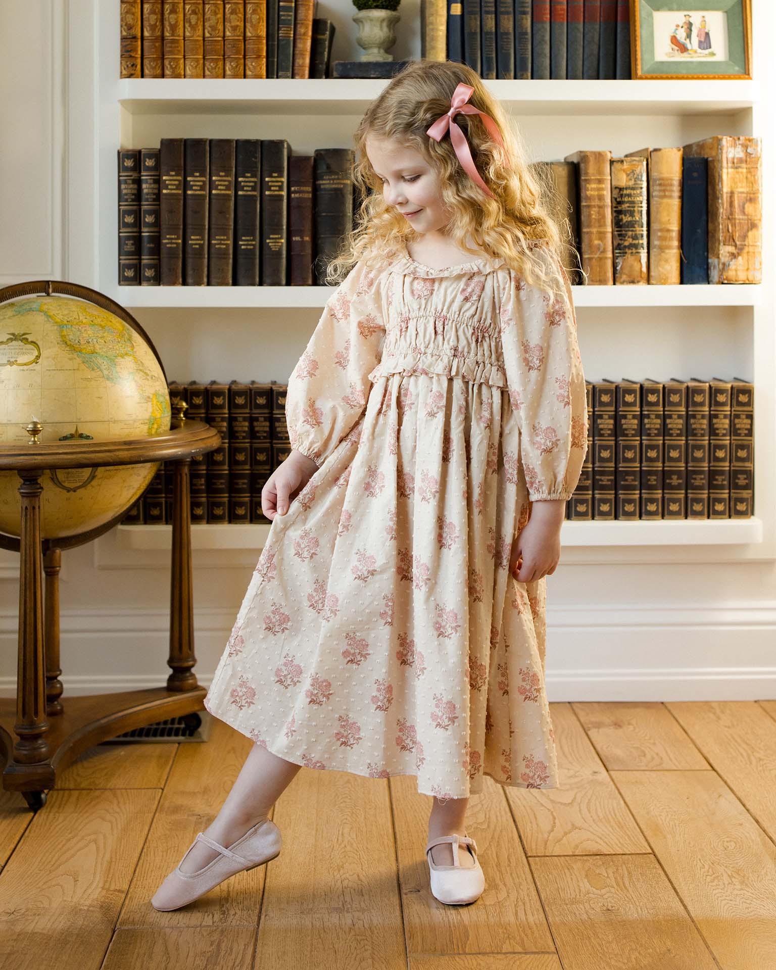 junie dress in posey – Little