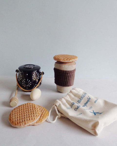 dutch syrup waffles soft toy set – Little