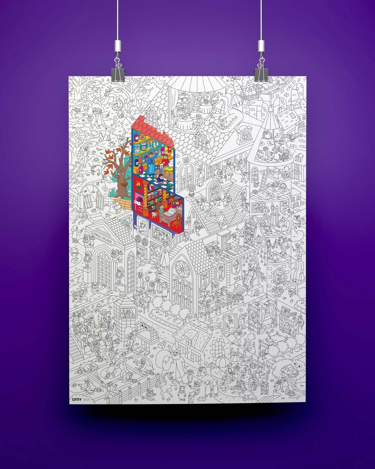 magic college giant poster – Little