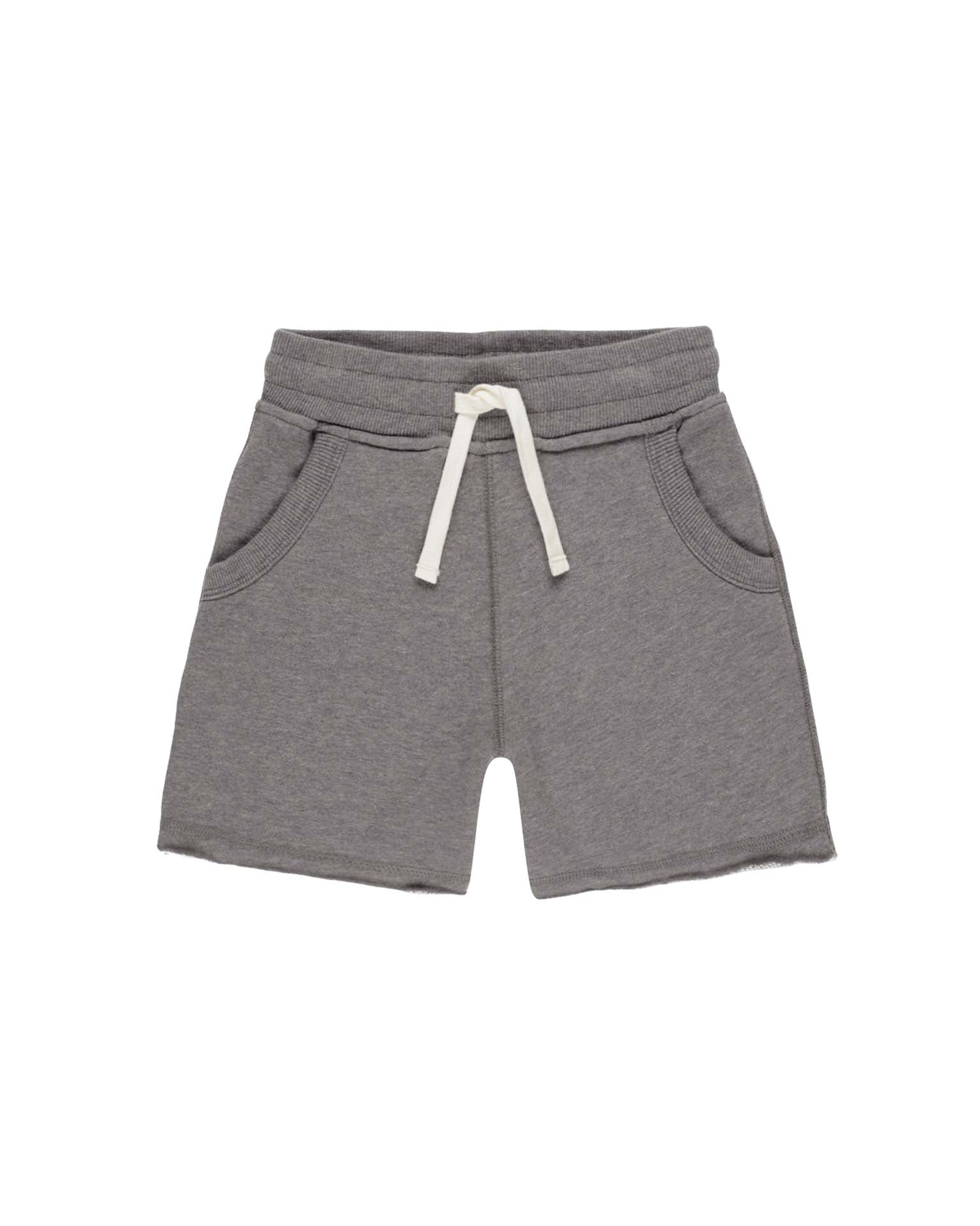 ventura short in heathered grey – Little