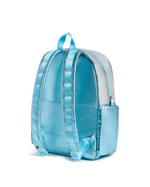 kane kids backpack in blue iridescent – Little