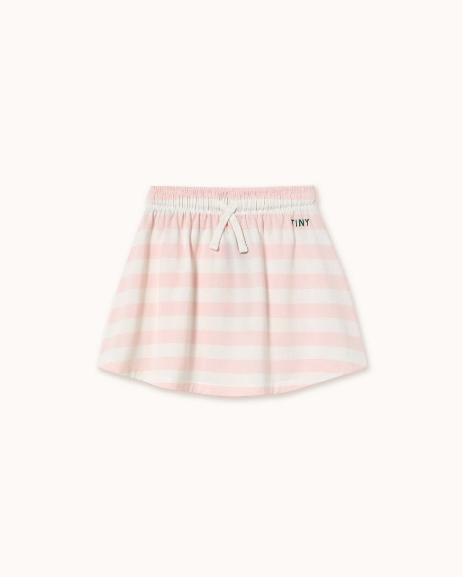 stripes skirt in pastel pink/off-white – Little