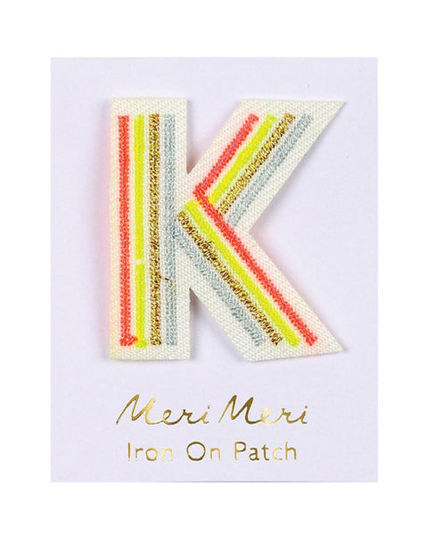 letter k patch – Little